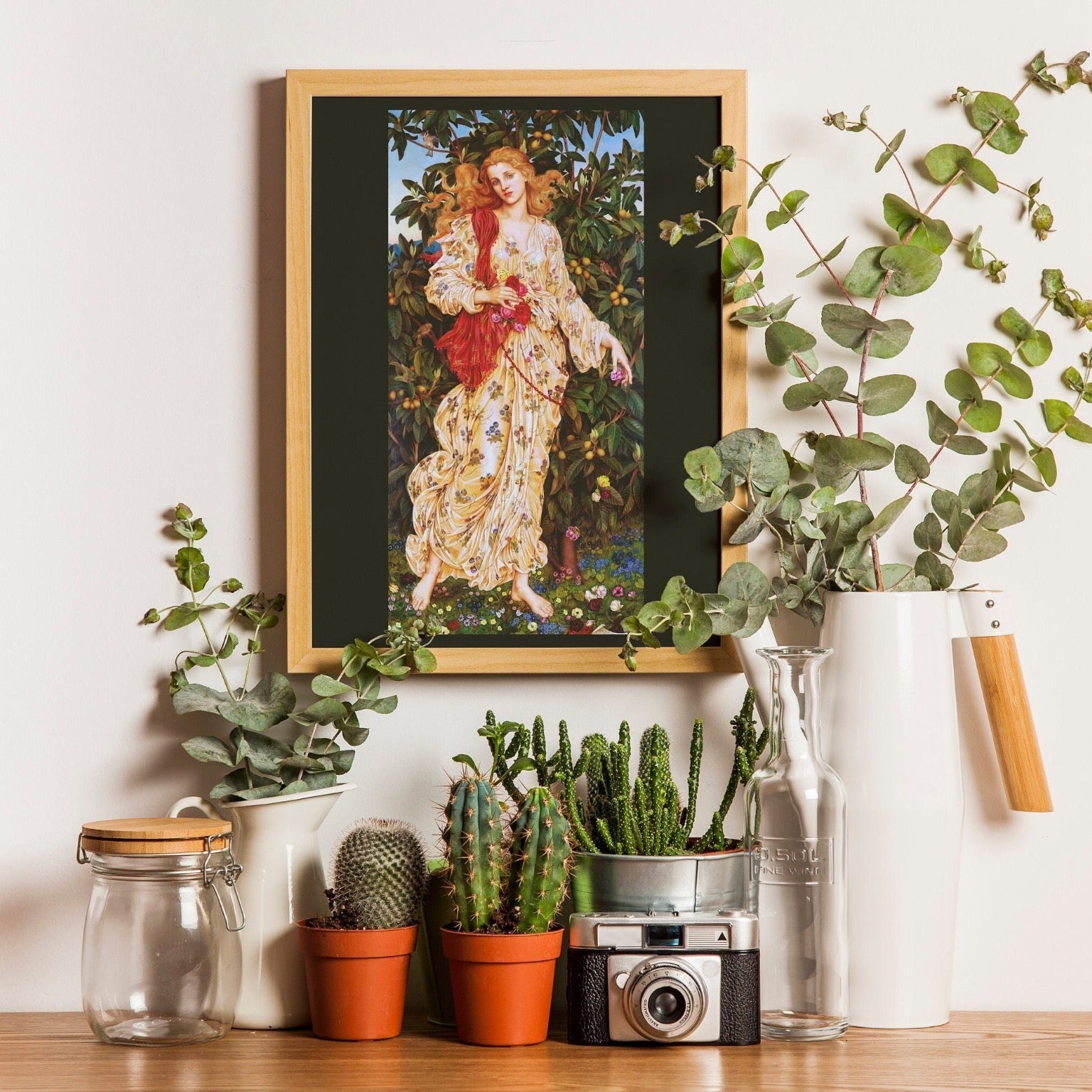 Evelyn De Morgan Print: Flora | Pre-Raphaelite Wall Art / Home Decor ...